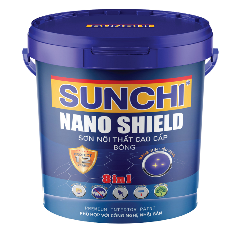 SƠN NƯỚC NỘI THẤT NANO SHIELD – Sunchi Paint – Sơn nước nội thất cao cấp